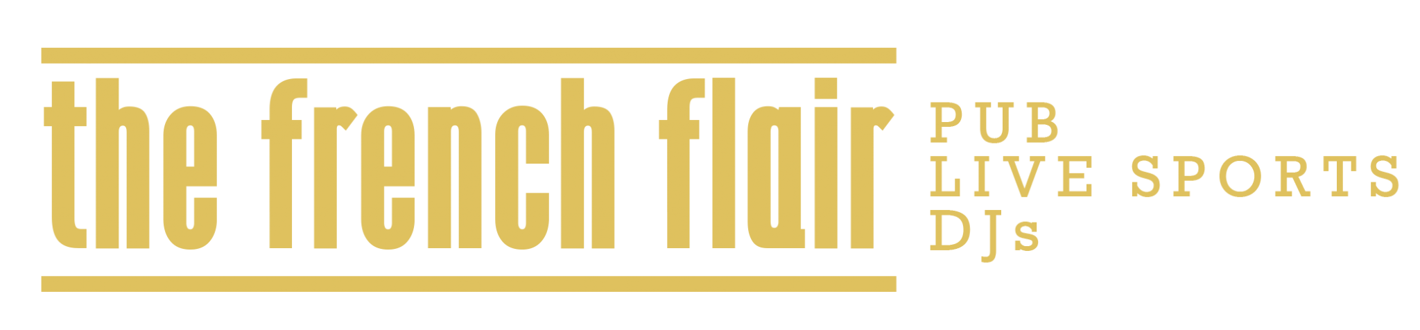 The French Flair – Drinks – Live sports – Music